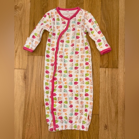 Magnificent Baby | Pajamas | Magnificent Baby Magnetic Me Fish Print ...